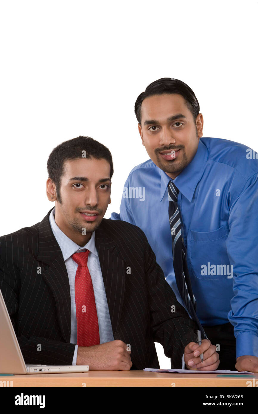 Business people working, portrait Stock Photo - Alamy