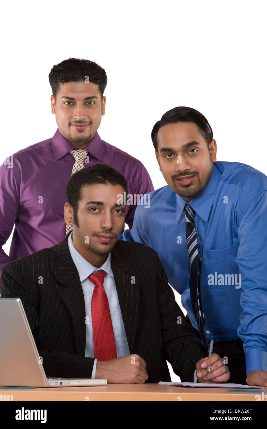 Business people working, portrait Stock Photo - Alamy