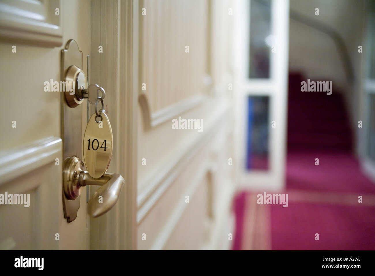 Hotel room door with number hi-res stock photography and images - Alamy