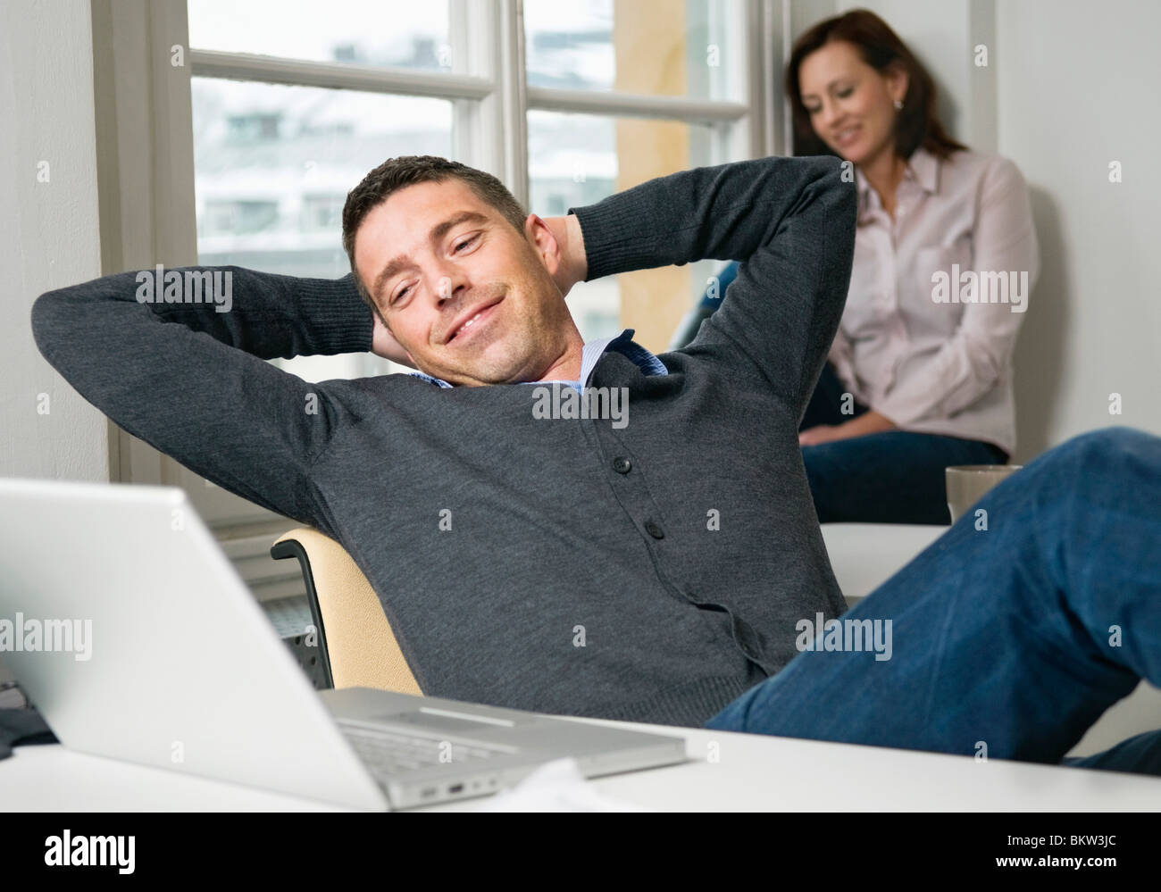Laidback look hi-res stock photography and images - Alamy