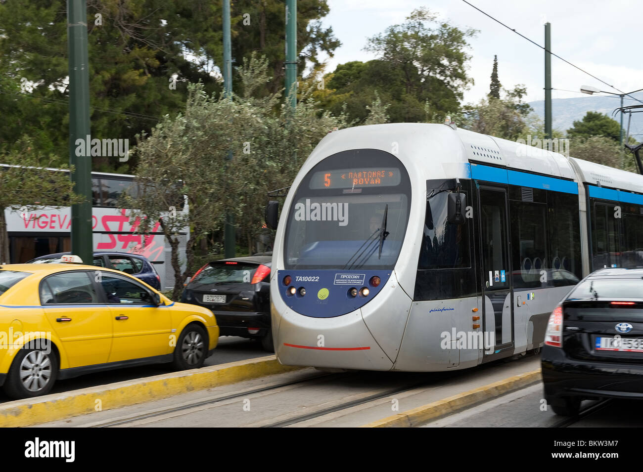 Trolley bus athens hi-res stock photography and images - Alamy