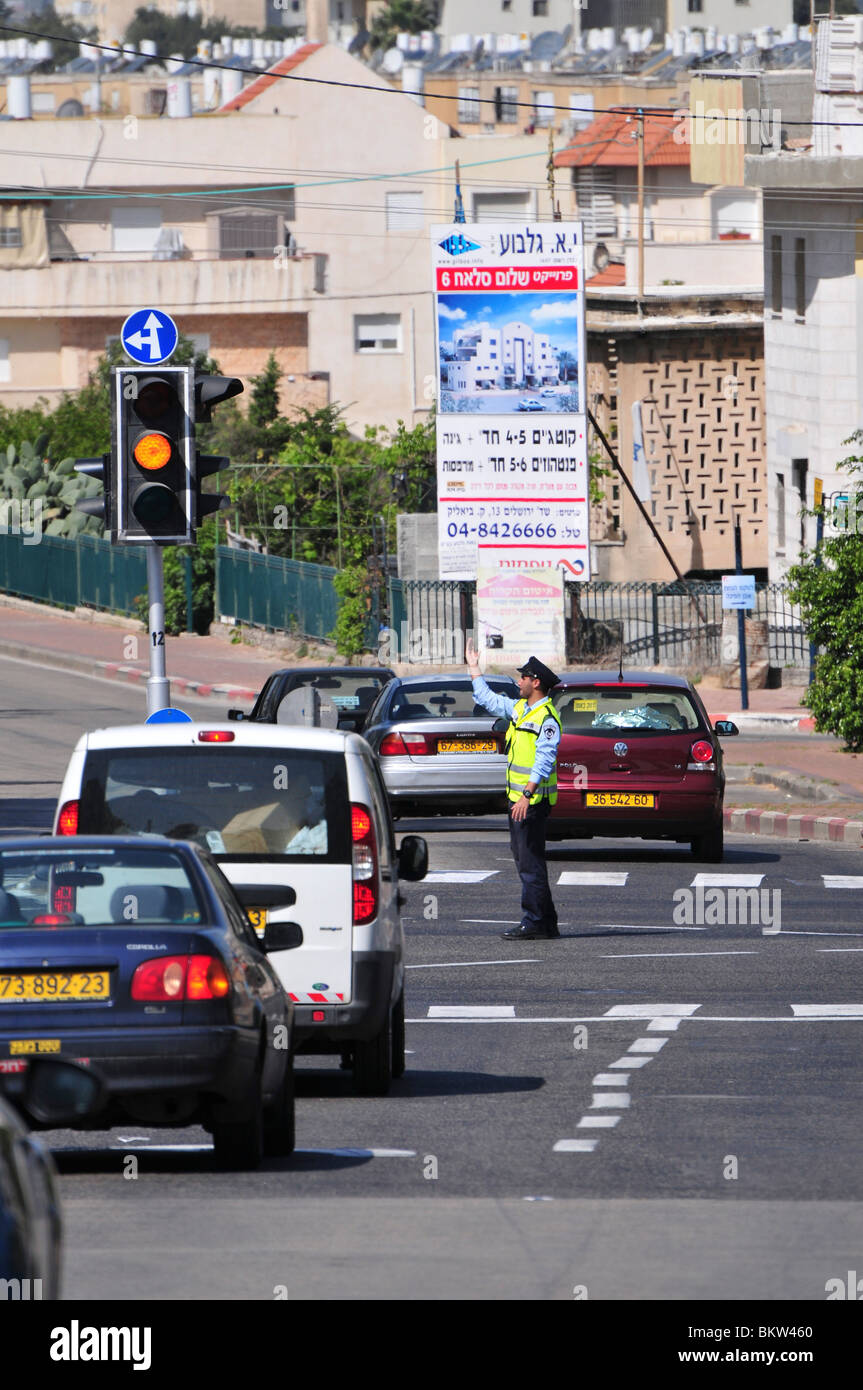 Traffic policeman israel hi-res stock photography and images - Alamy