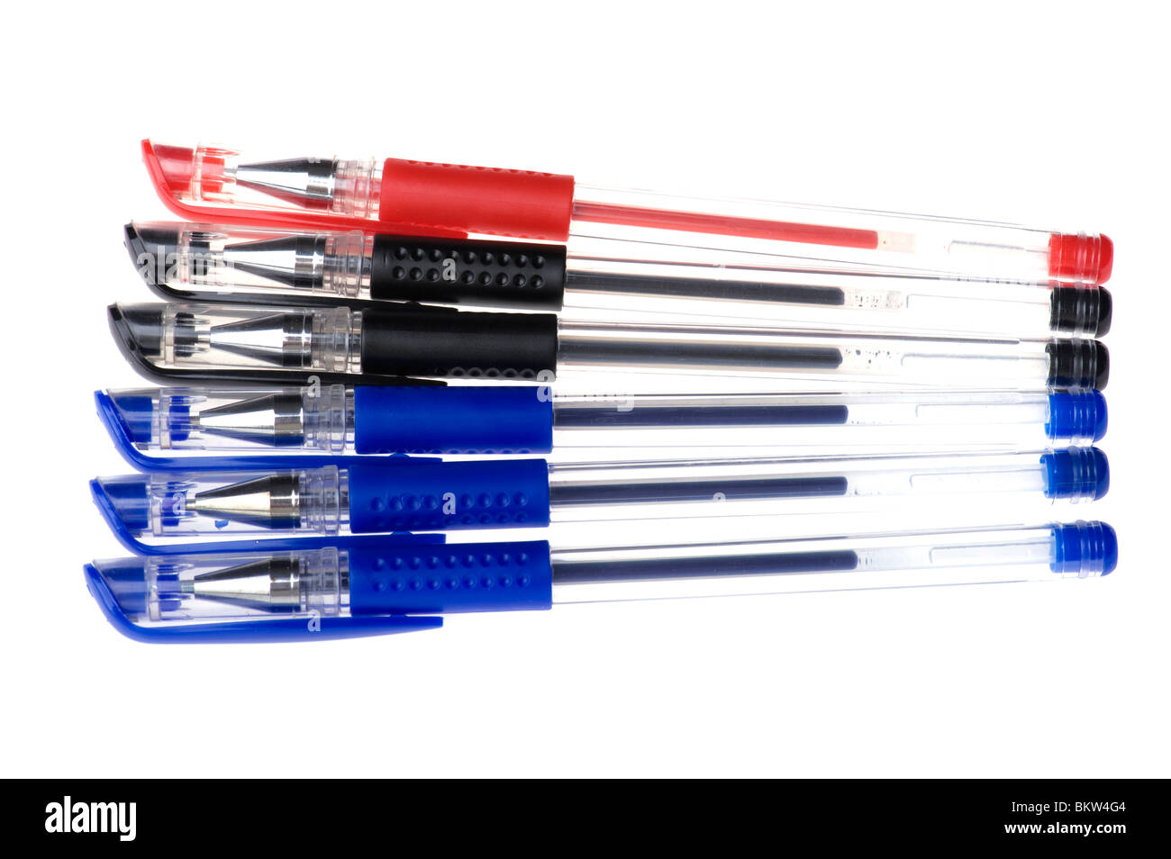 object on white - pen close up Stock Photo - Alamy