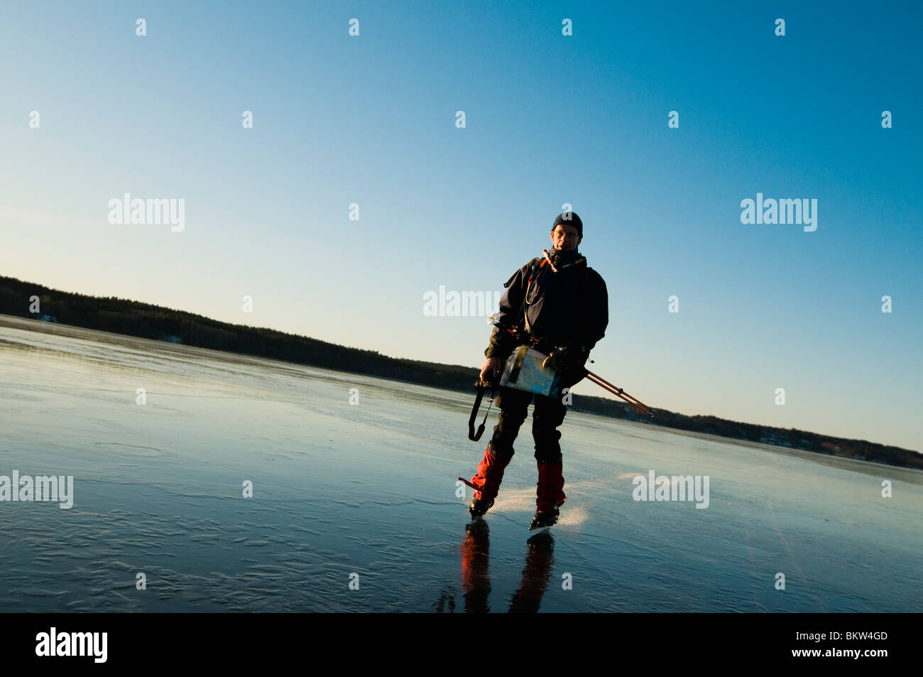 Frozen ice skating surface hi-res stock photography and images - Alamy