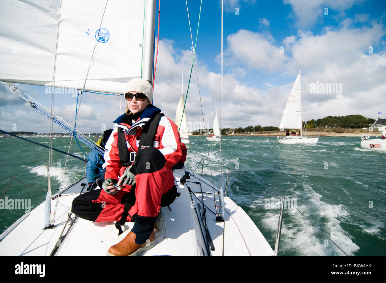 On sailing boat hi-res stock photography and images - Alamy