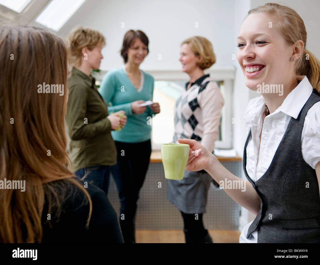 Women at work Stock Photo - Alamy