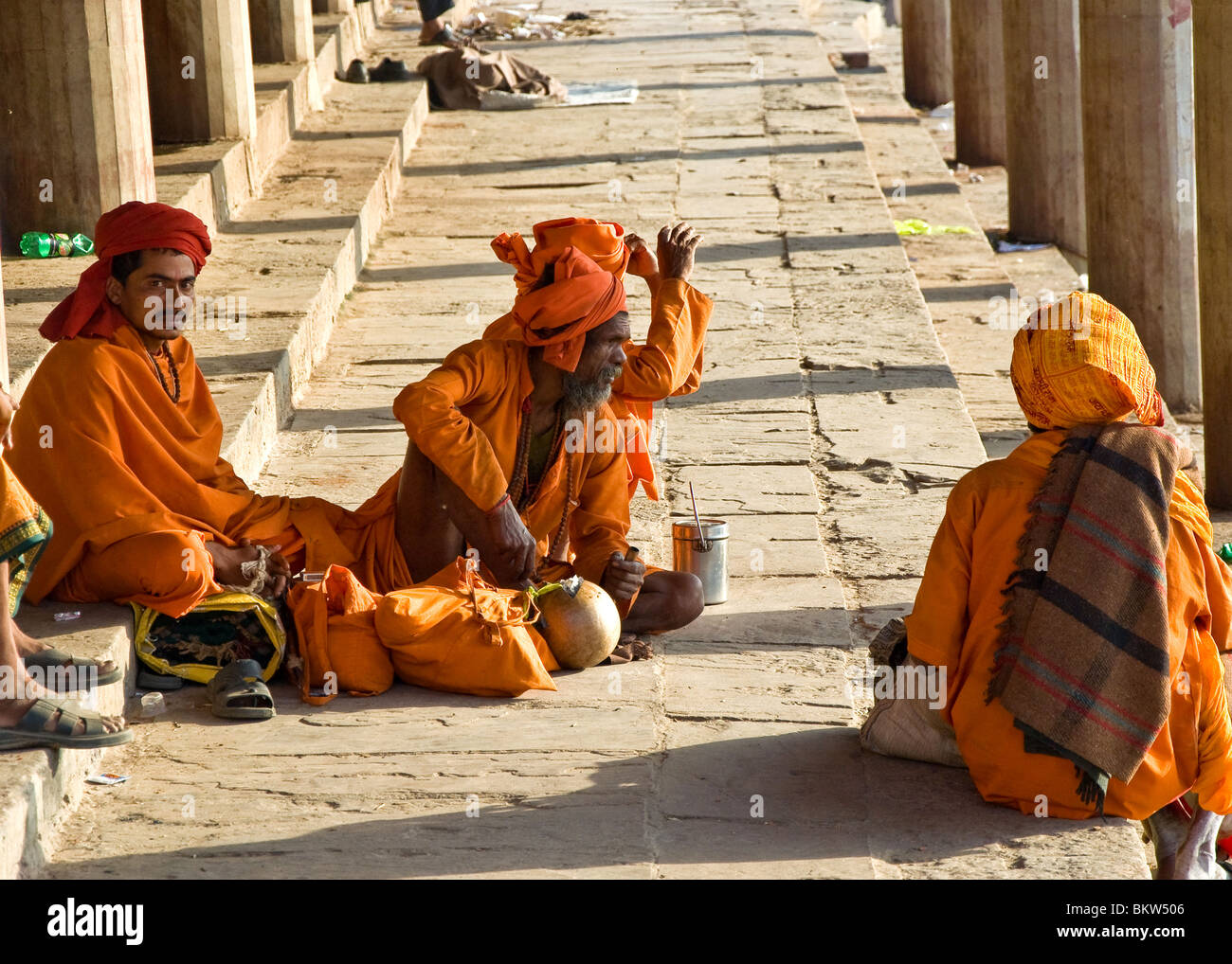 Sadhu holy men hi-res stock photography and images - Alamy