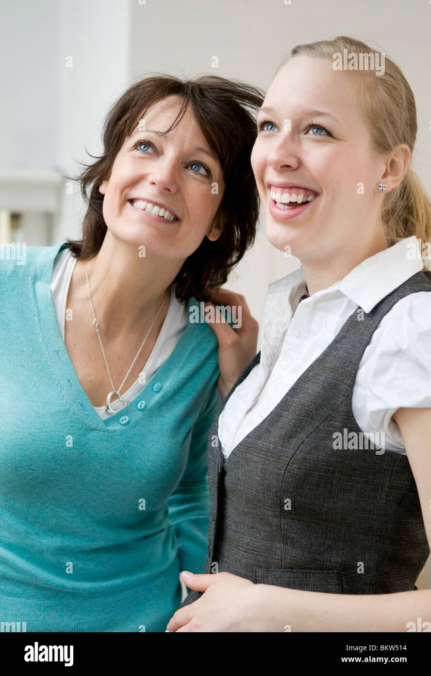 Colleagues having fun at work Stock Photo - Alamy
