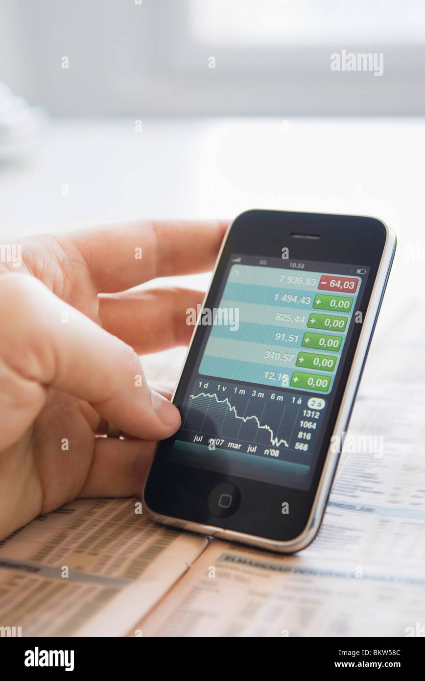 Hand holding phone Stock Photo - Alamy Hand holding phone Stock Photo - Alamy