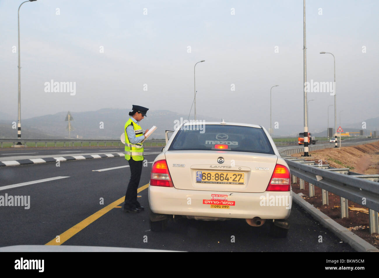 Traffic Police Stops High Resolution Stock Photography and Images - Alamy
