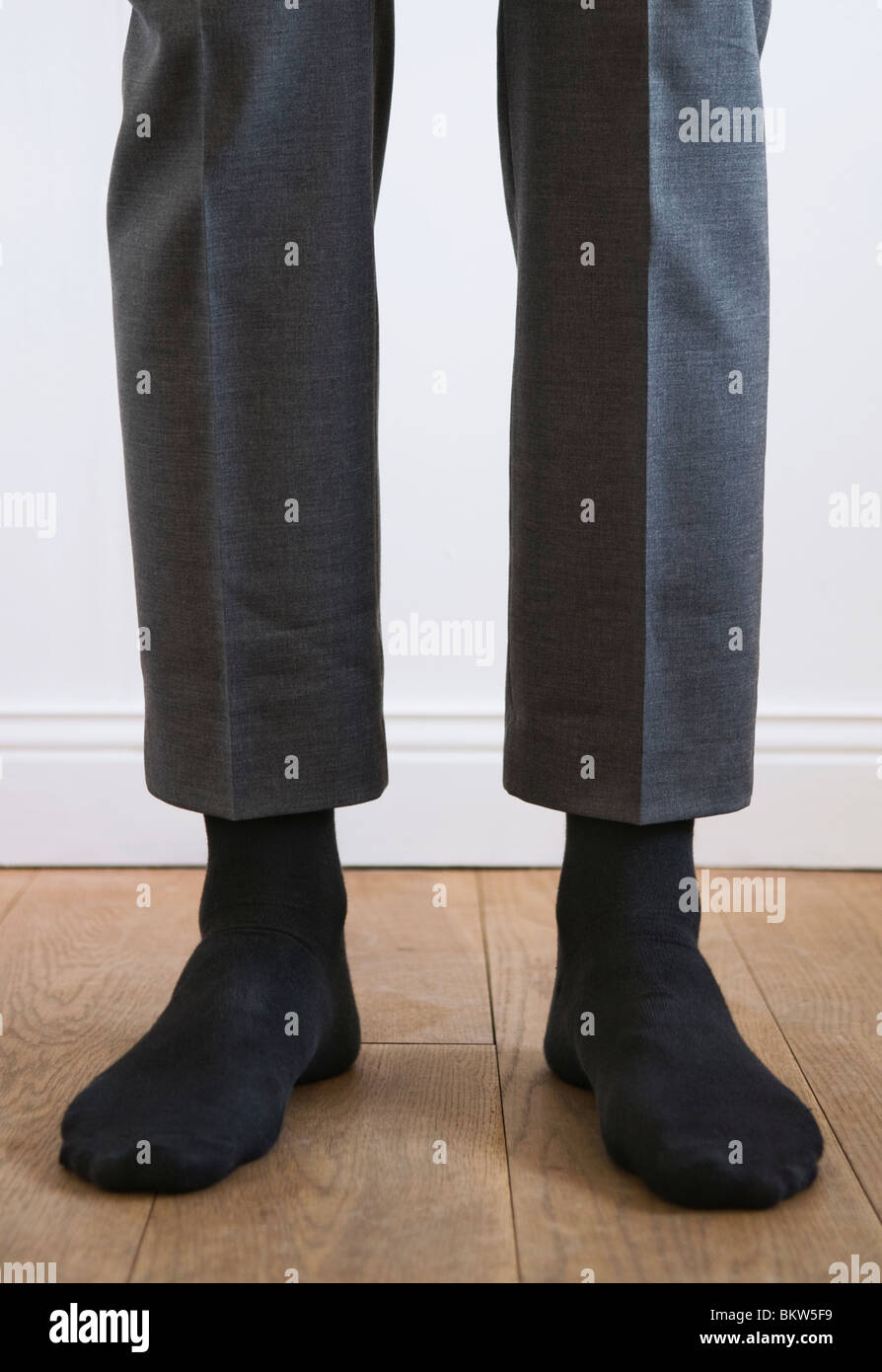 Man without shoes Stock Photo - Alamy