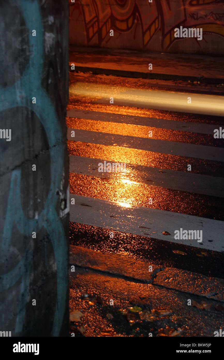 Pedestrian subway wet hi-res stock photography and images - Alamy