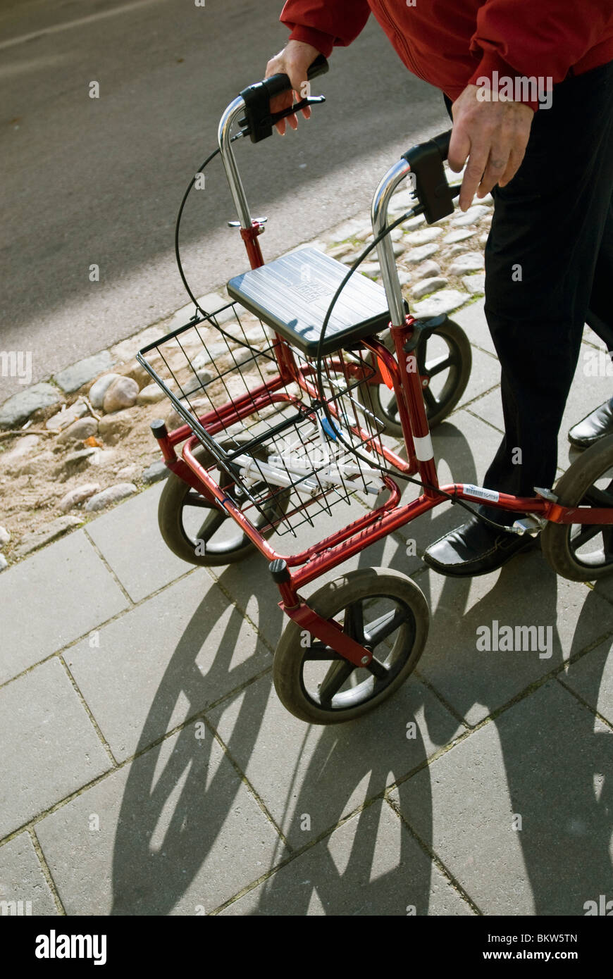 Old Person Walking Frame High Resolution Stock Photography and Images ...