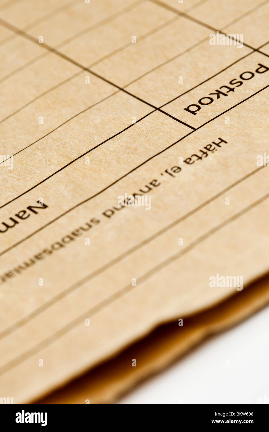 Brown Envelope High Resolution Stock Photography and Images - Alamy