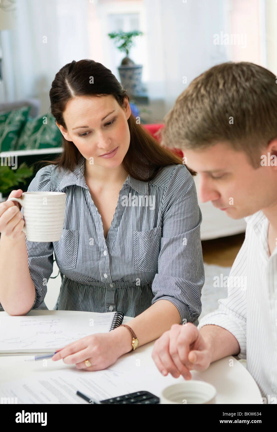 Counting tables hi-res stock photography and images - Alamy