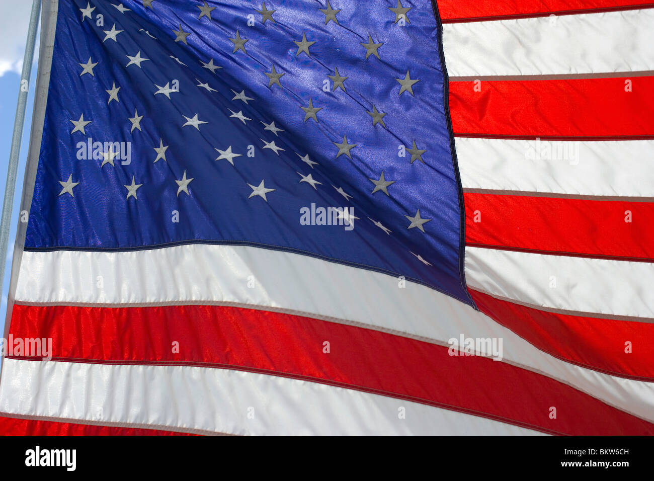 Furling flag hi-res stock photography and images - Alamy