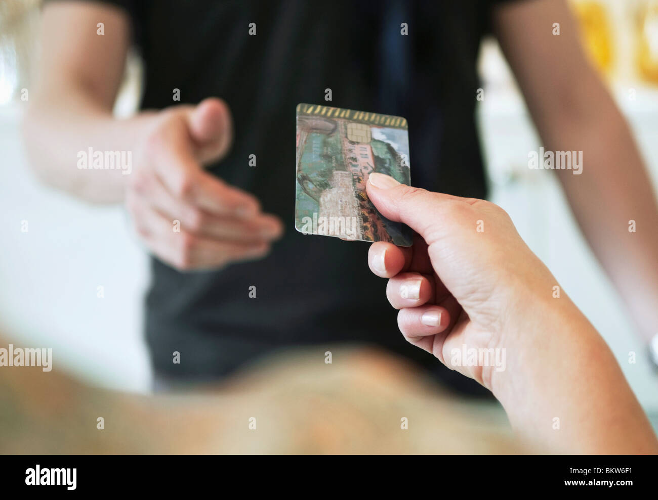 Card receiver hi-res stock photography and images - Alamy