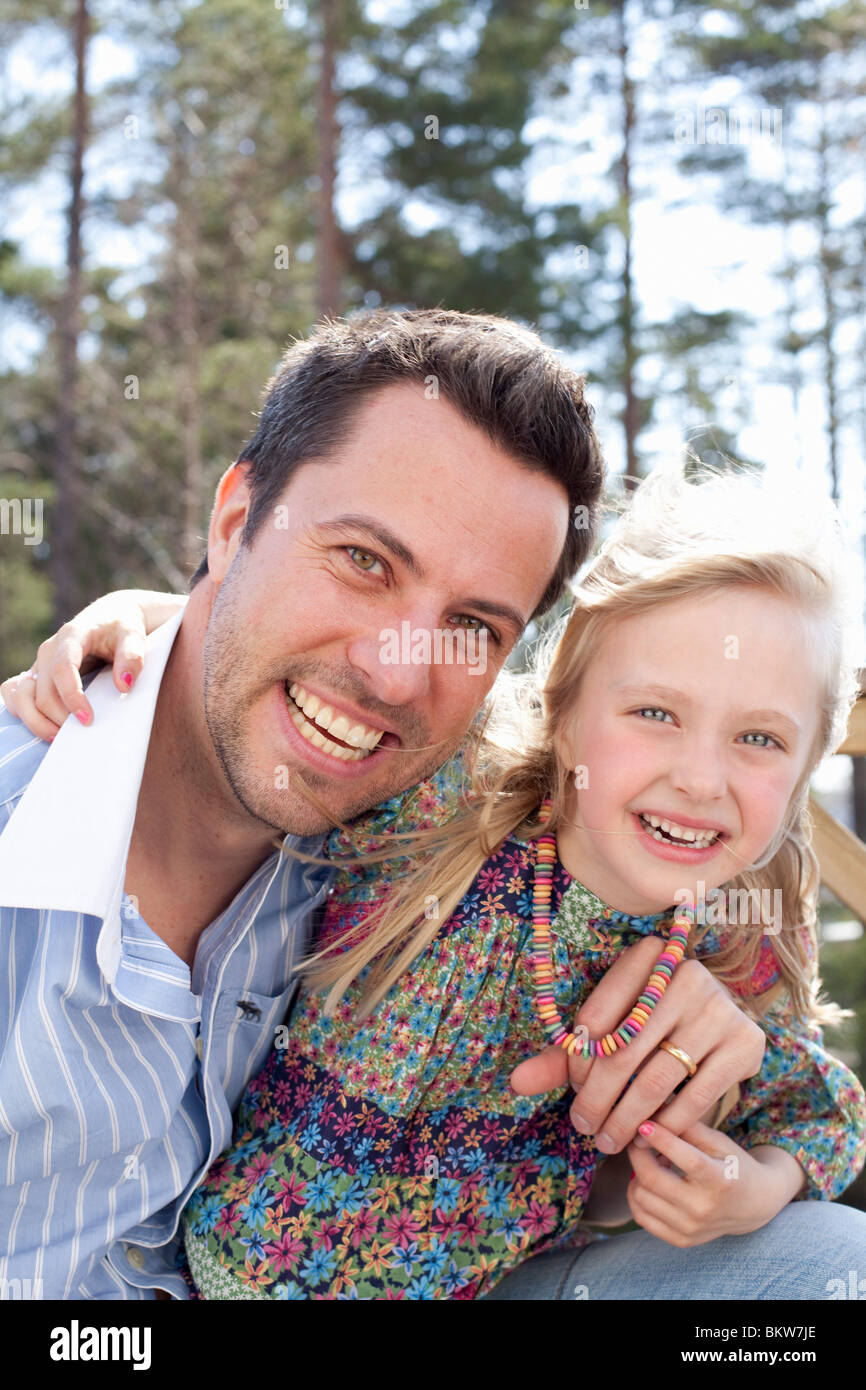 Father Hugging Daughter Hug High Resolution Stock Photography and ...