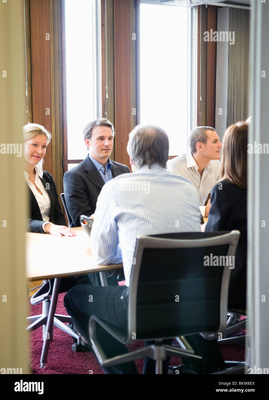People in conference room Stock Photo - Alamy