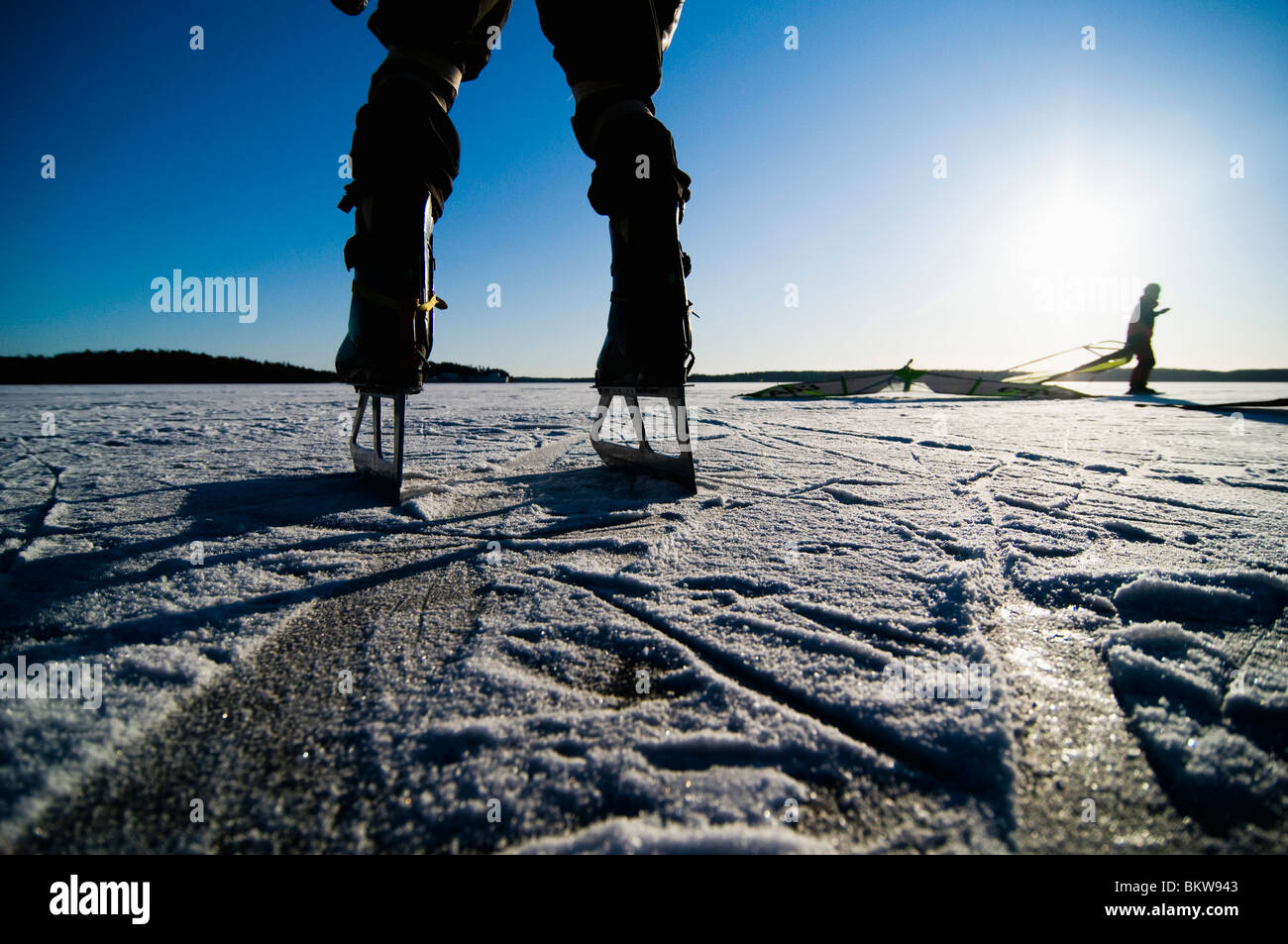 People ice hi-res stock photography and images - Alamy
