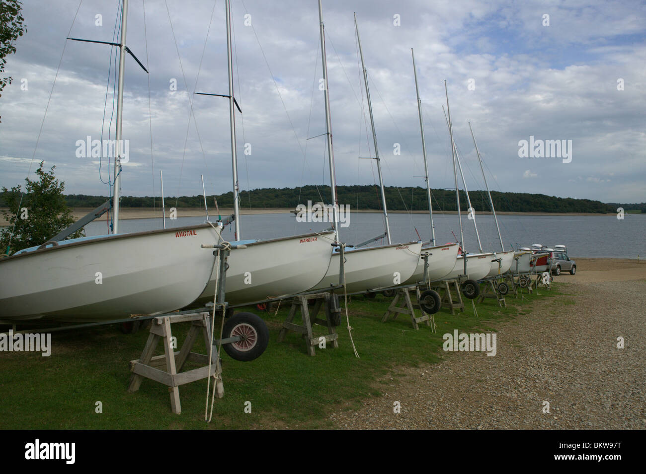 "bewl water sailing dingies Stock Photo - Alamy