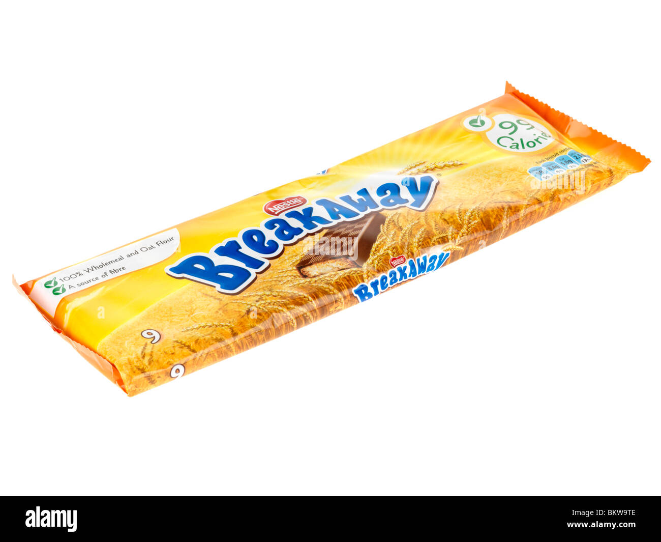 Packet of Chocolate Bars Stock Photo - Alamy