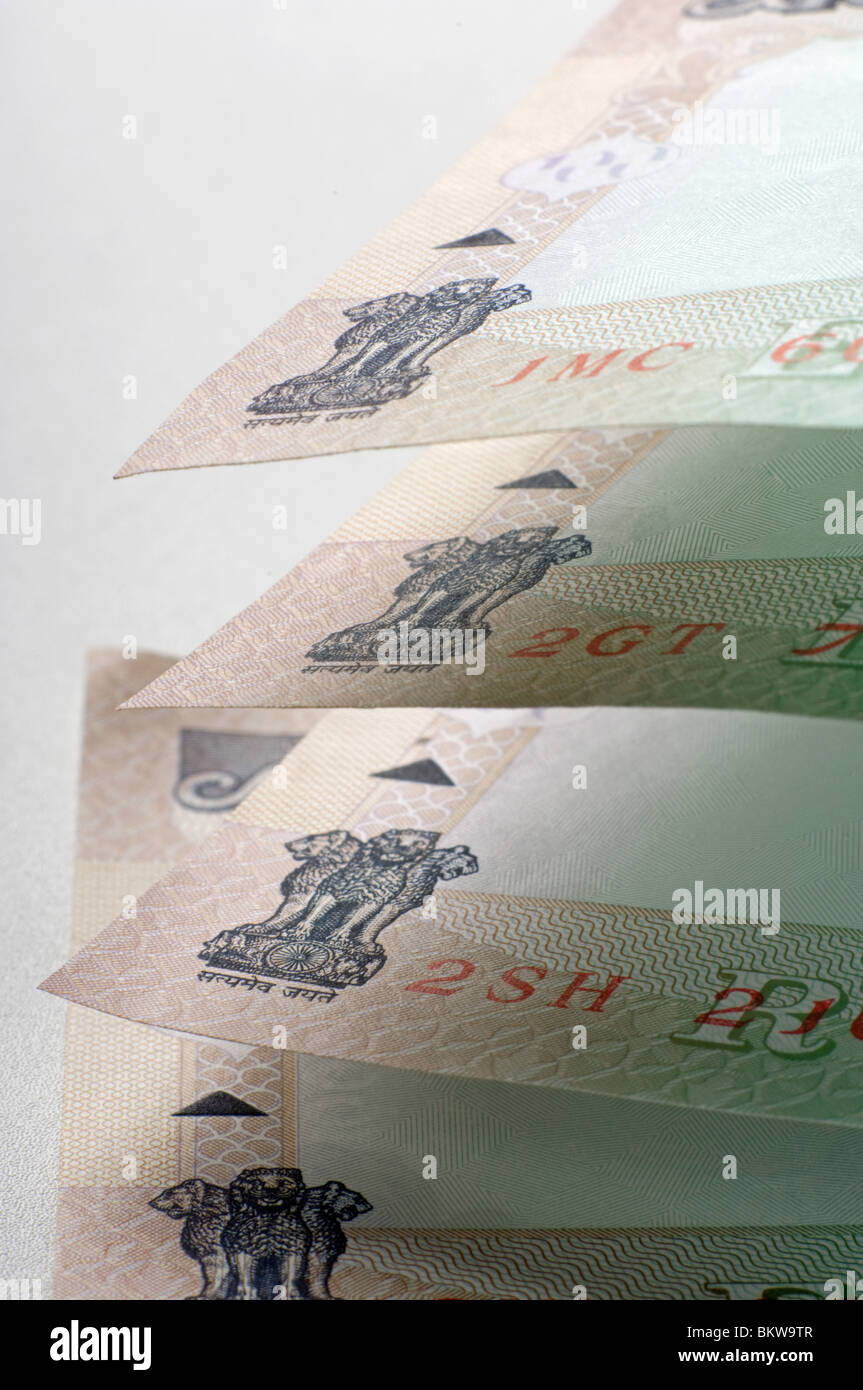Close-up of indian rupee banknotes Stock Photo - Alamy