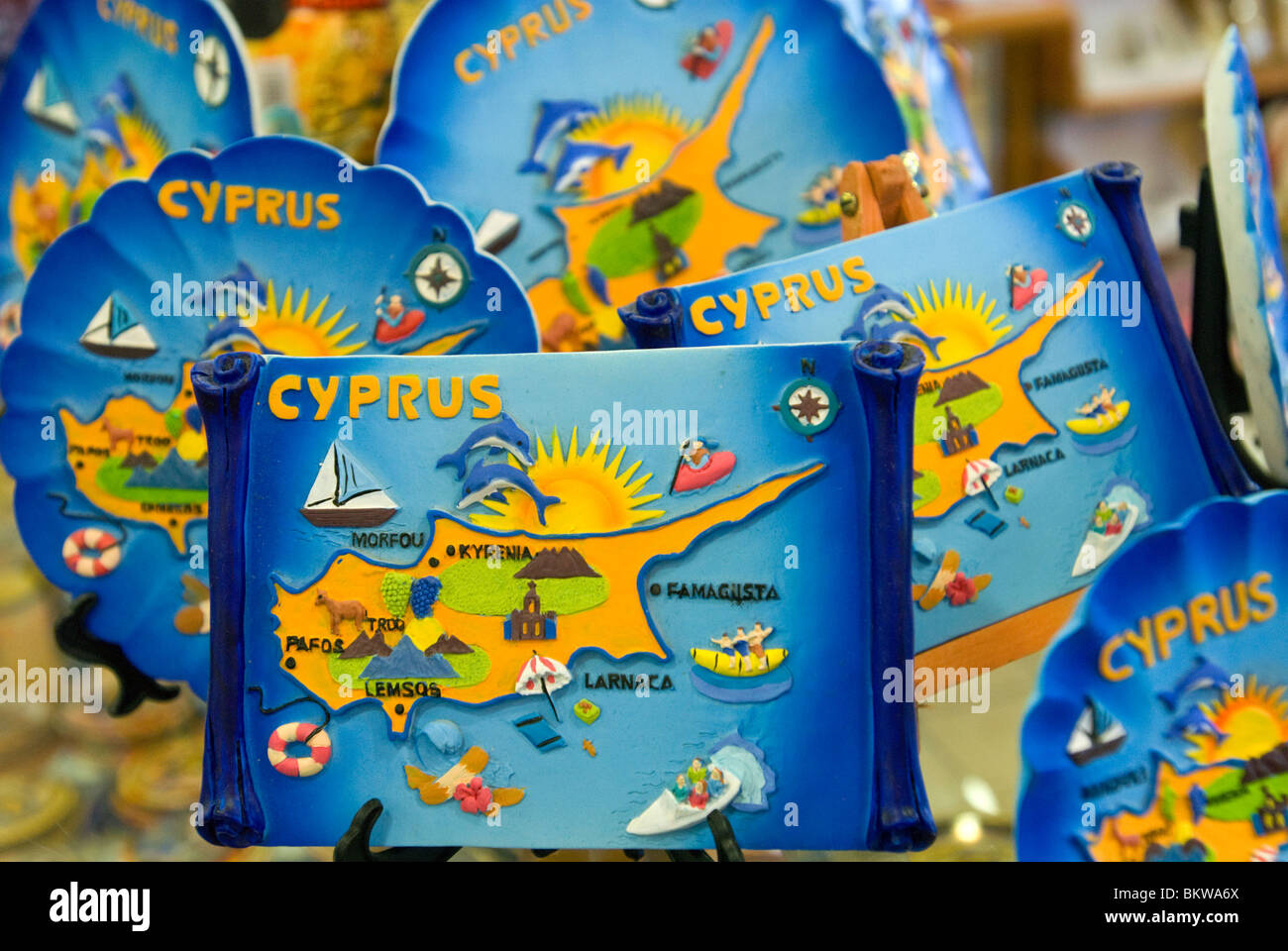 Souvenirs, Ayia Napa, Cyprus Stock Photo - Alamy