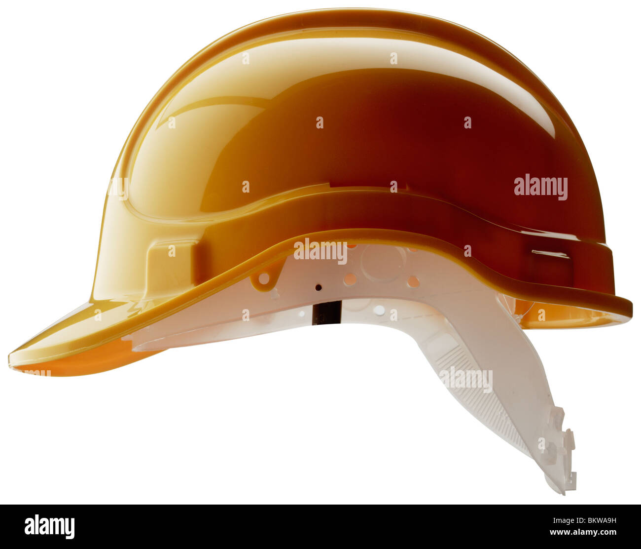 Yellow hard hat on Cut Out Stock Images & Pictures - Alamy