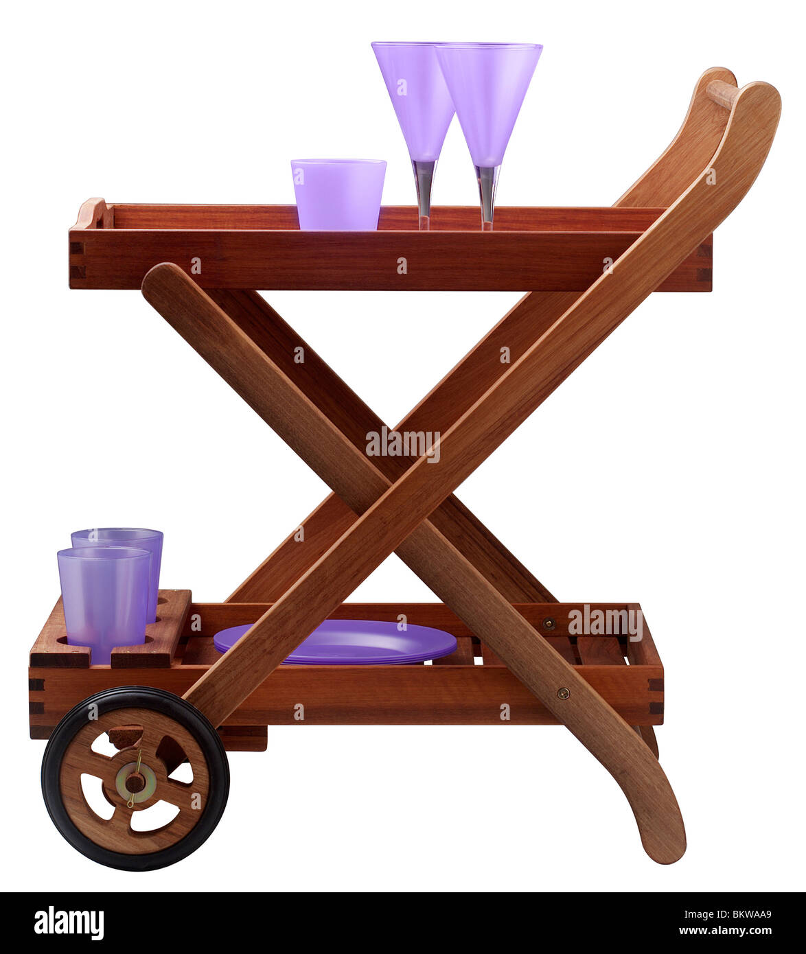 Garden trolley Cut Out Stock Images & Pictures - Alamy