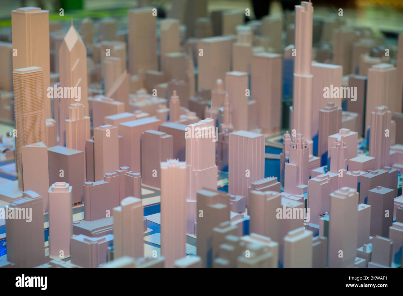 Chicago Model City exhibition at the Chicago Architecture Foundation ...