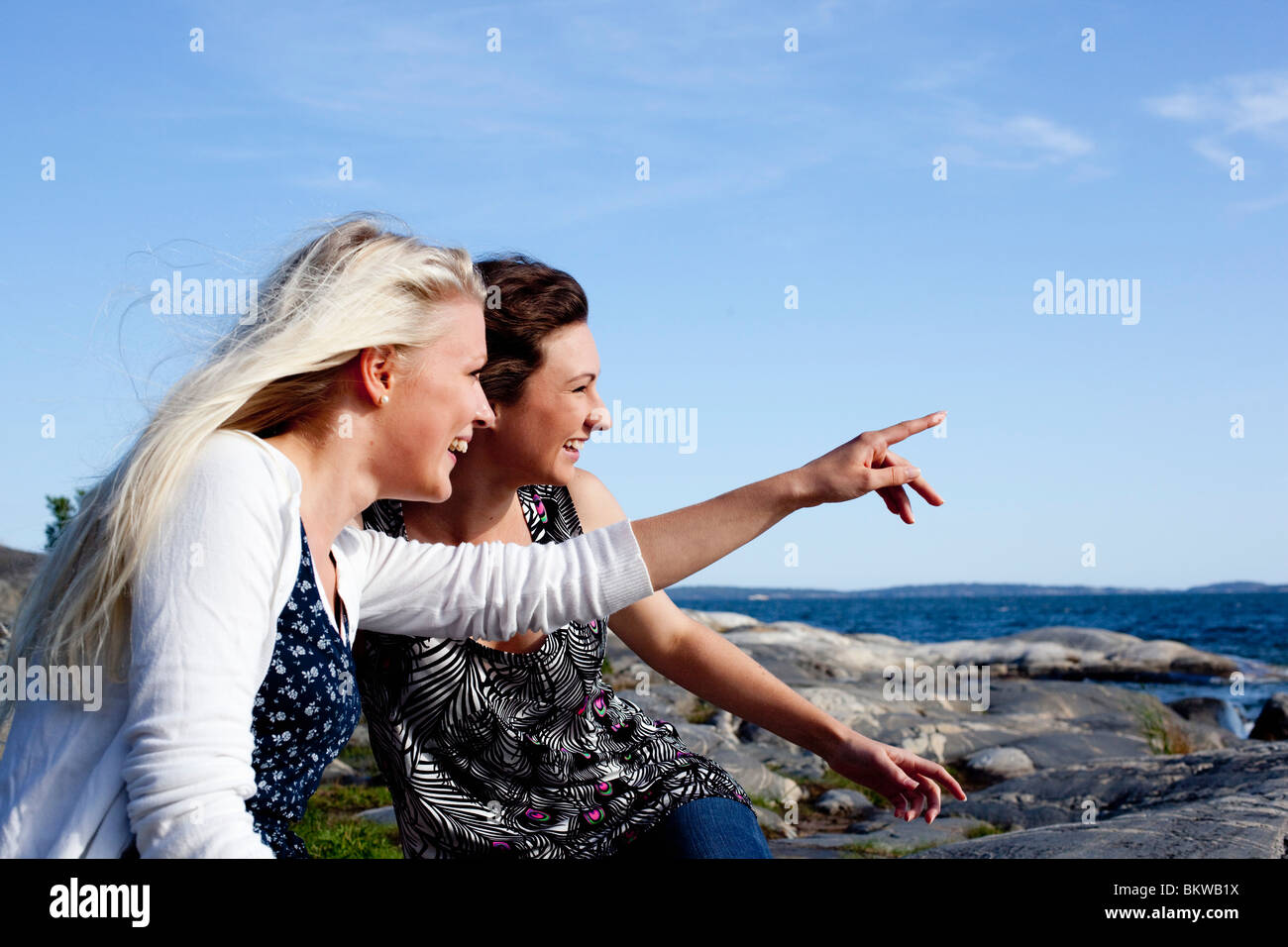 Pointing to rocks hi-res stock photography and images - Alamy