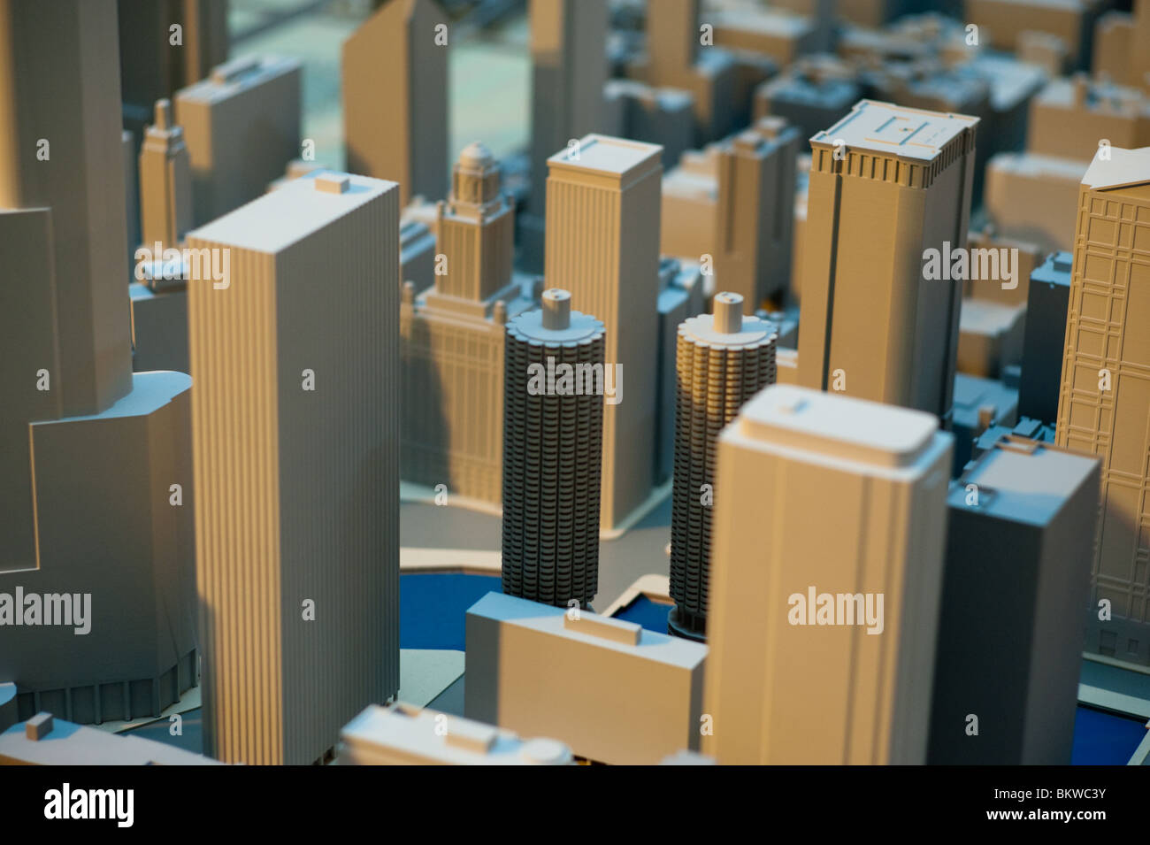 Chicago Model City exhibition at the Chicago Architecture Foundation ...