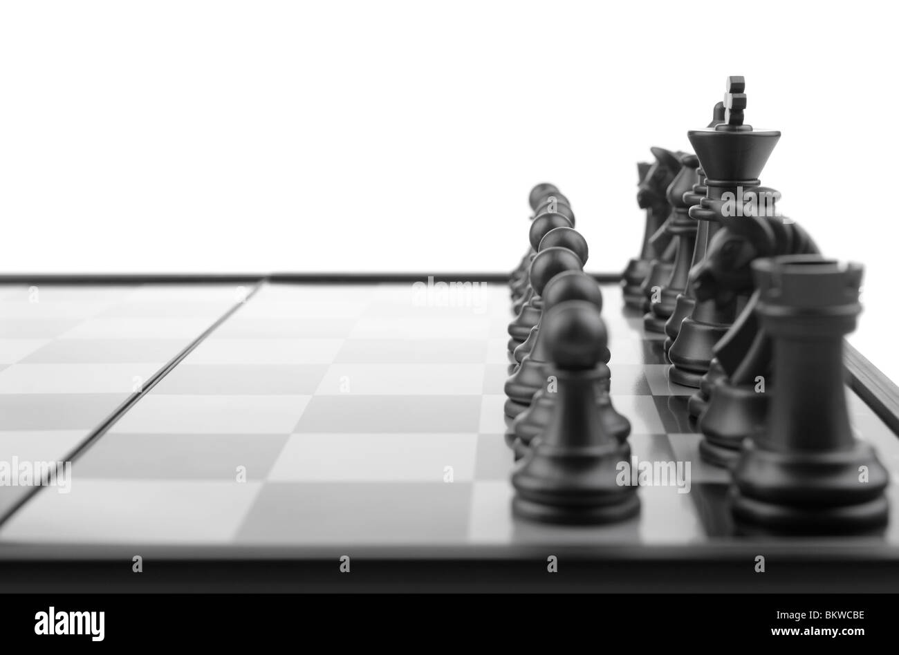 Chess. Desktop logic game Stock Photo - Alamy