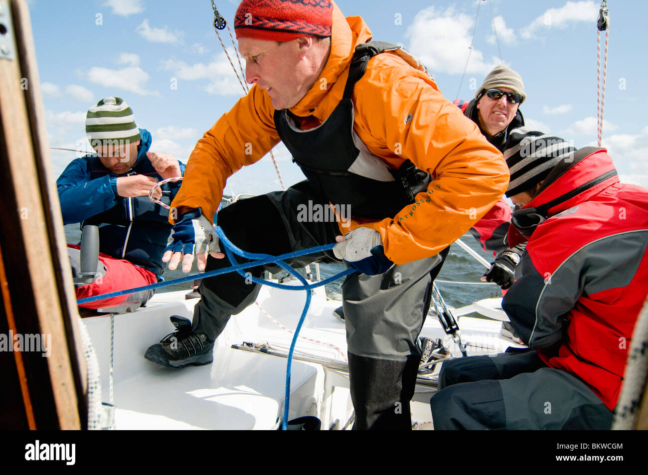 Four person boat hi-res stock photography and images - Alamy