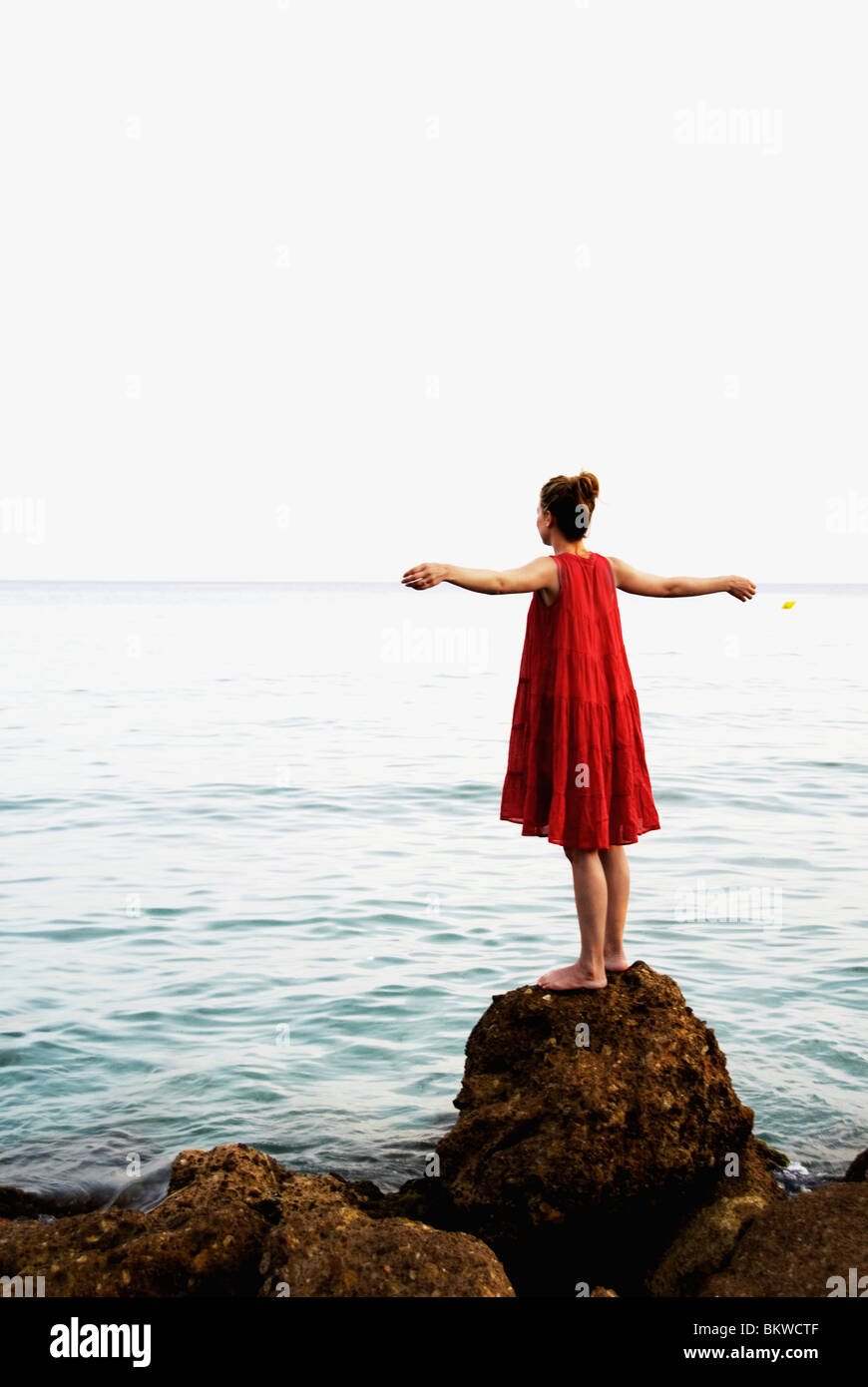 Balance Balancing Beach Beaches Ocean Sea High Resolution Stock ...