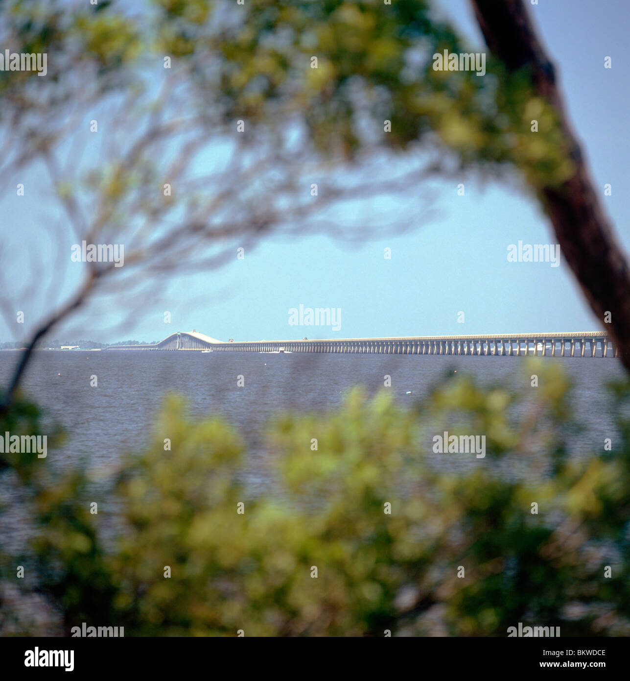 William B. Umstead Bridge, US 64, Albemarle Sound, Dare County, North ...