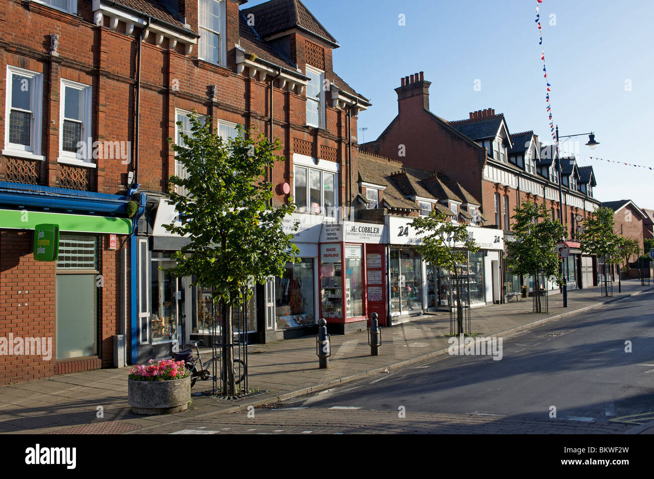 Orwell Road Felixstowe, Suffolk, UK Stock Photo - Alamy
