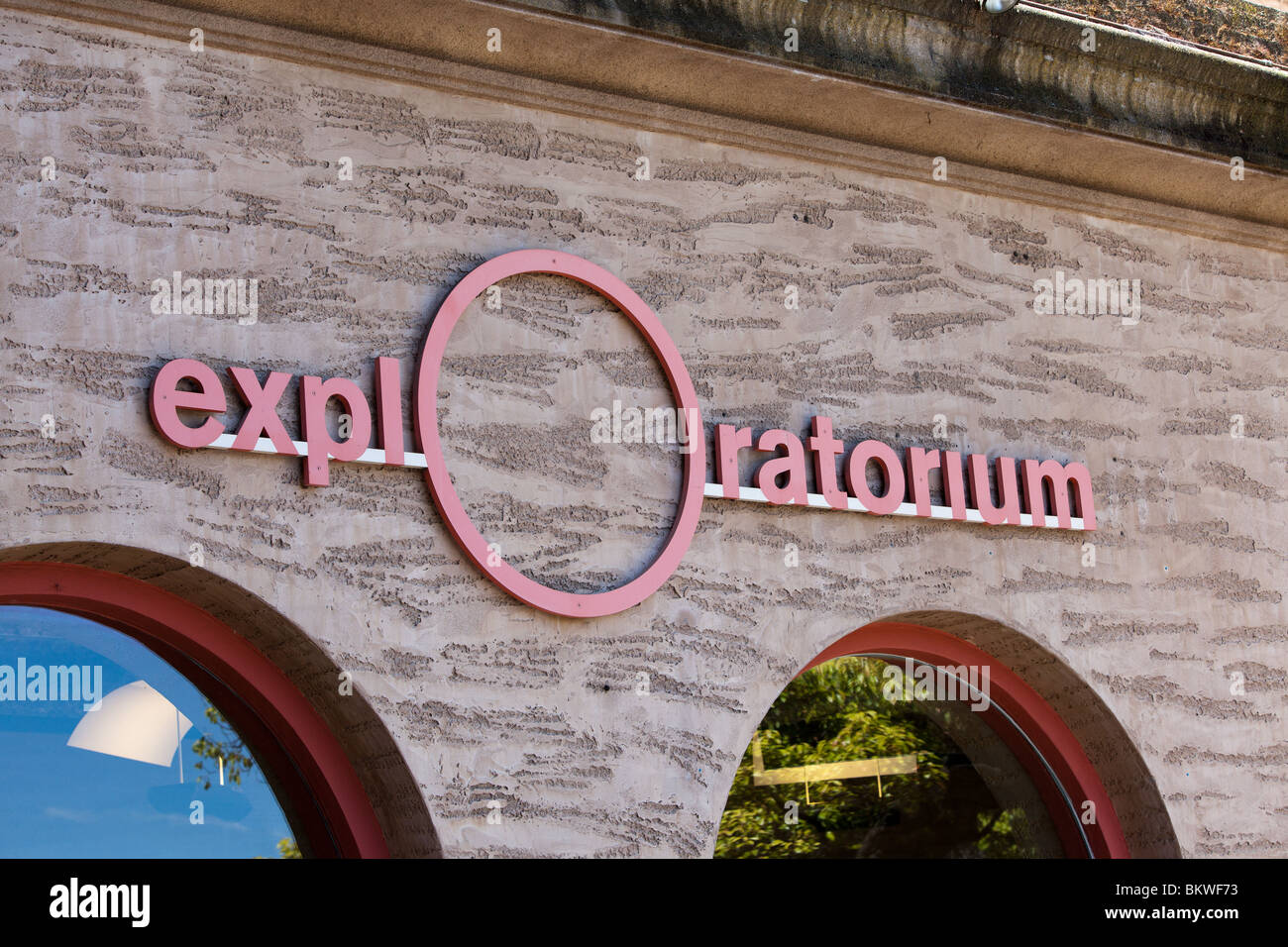 Exploratorium Science Museum in San Francisco Stock Photo - Alamy