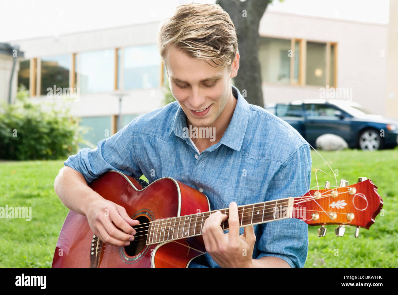 Guy instrument hi-res stock photography and images - Alamy