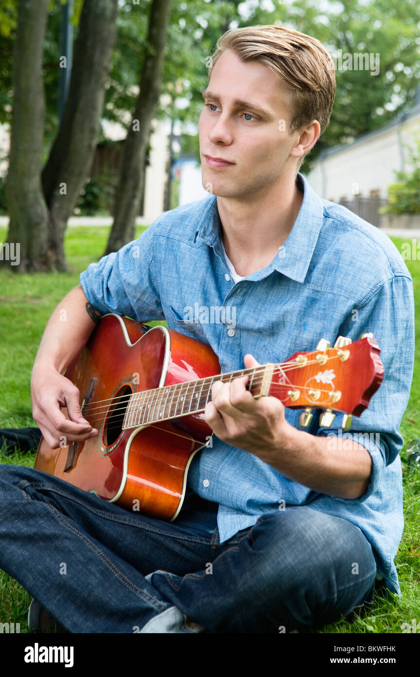 Guy instrument hi-res stock photography and images - Alamy