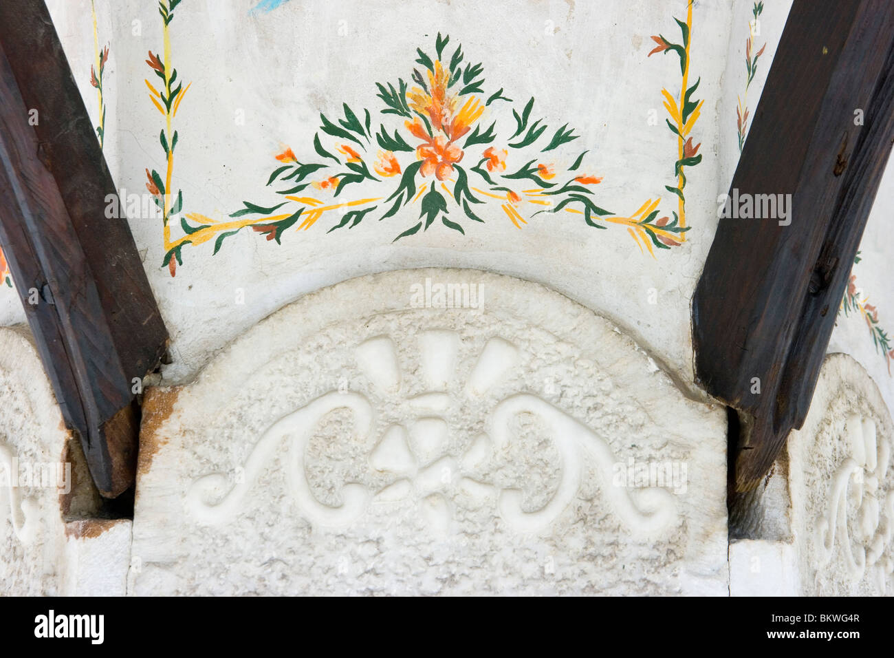 Famous Turkish fountain, Chadar Cheshma, Samokov, Bulgaria, Balkans ...