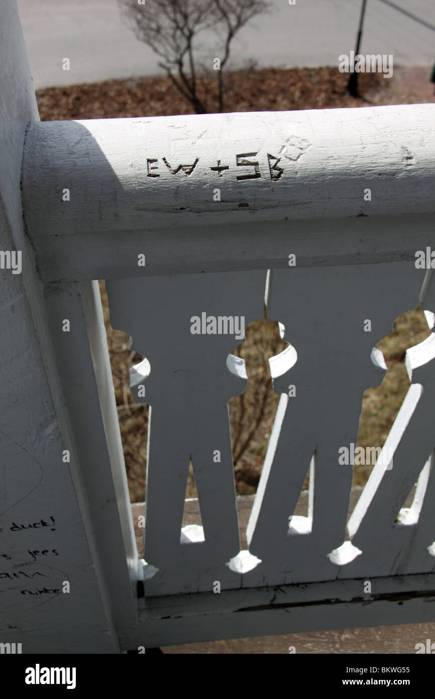 Lovers initials hi-res stock photography and images - Alamy