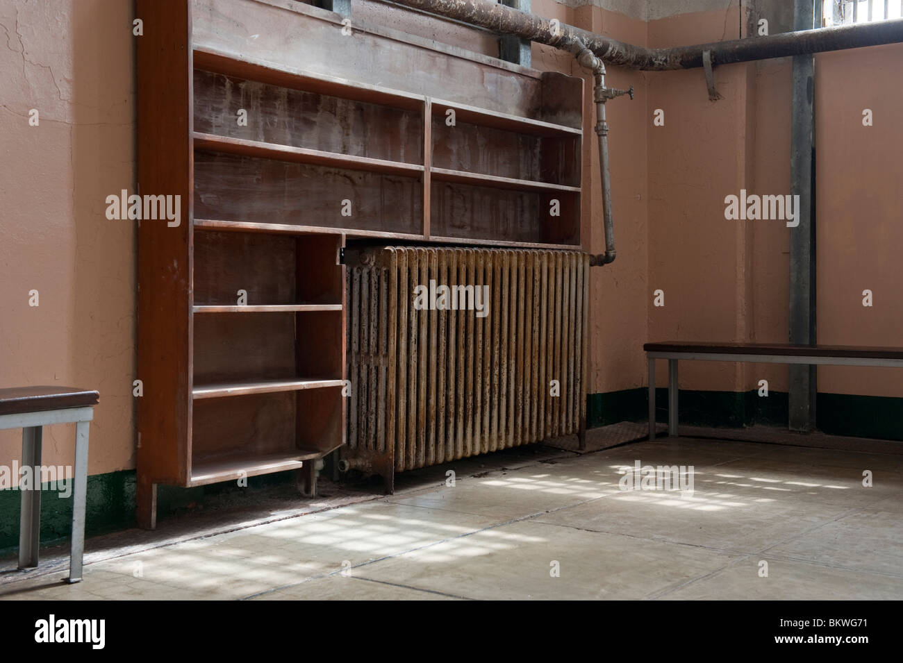 The Library in Alcatraz Island Prison or "The Rock", San Francisco Bay ...
