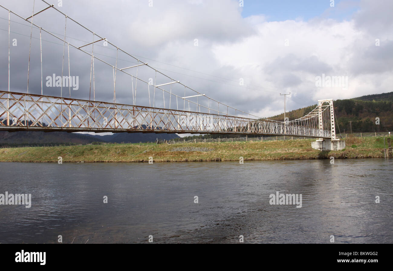 Polhollick suspension bridge hi-res stock photography and images - Alamy