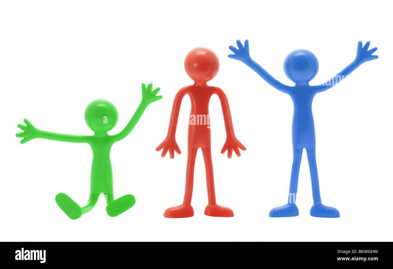Miniature Rubber Figures Stock Photo - Alamy