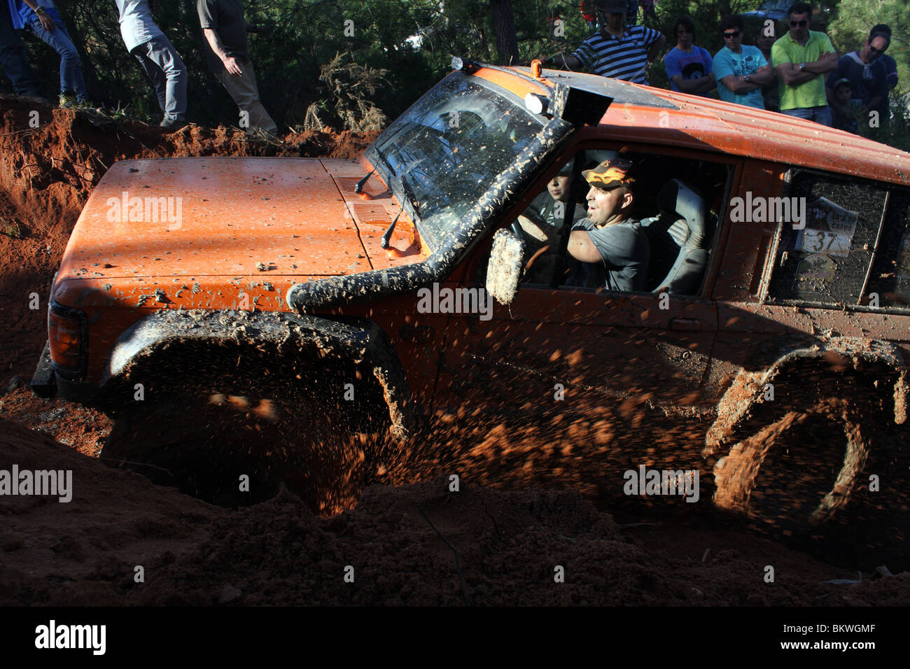 A 4x4 off roading rally in Famoes, Portugal Stock Photo - Alamy