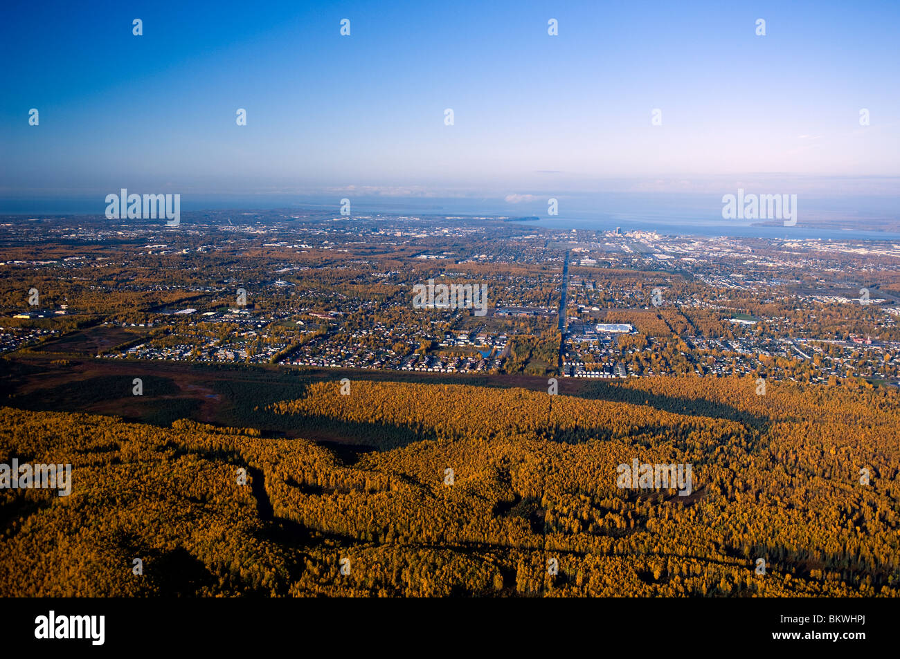 Anchorage alaska largest city in hi-res stock photography and images ...