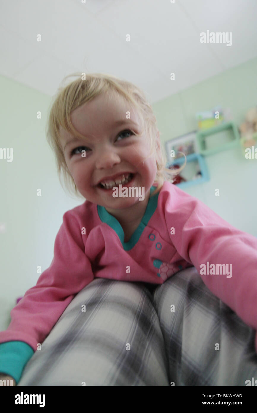 TWO YEAR OLD HUGE SMILE Two year old child baby girl playing play home ...