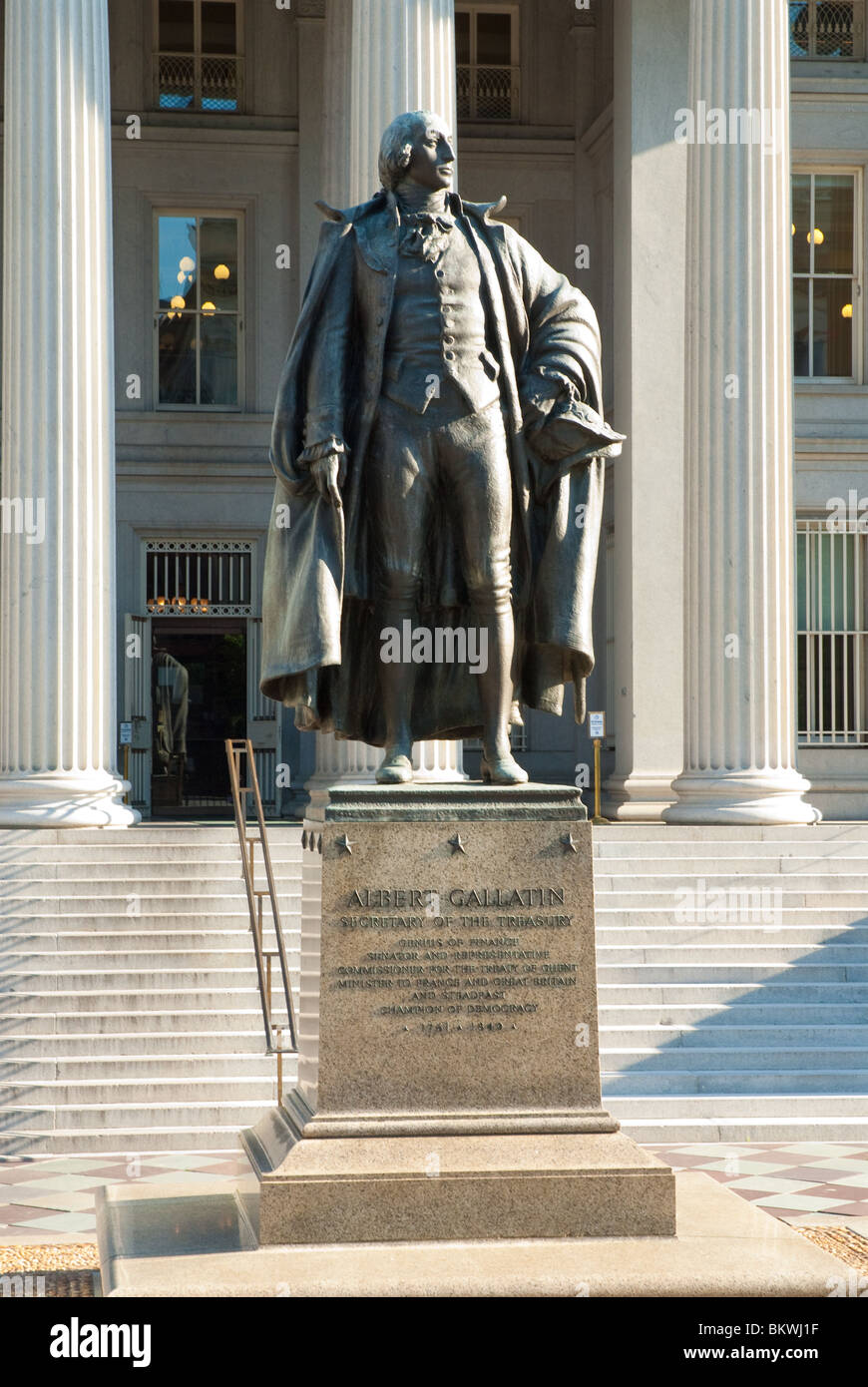 The treasury building in washington hi-res stock photography and images ...